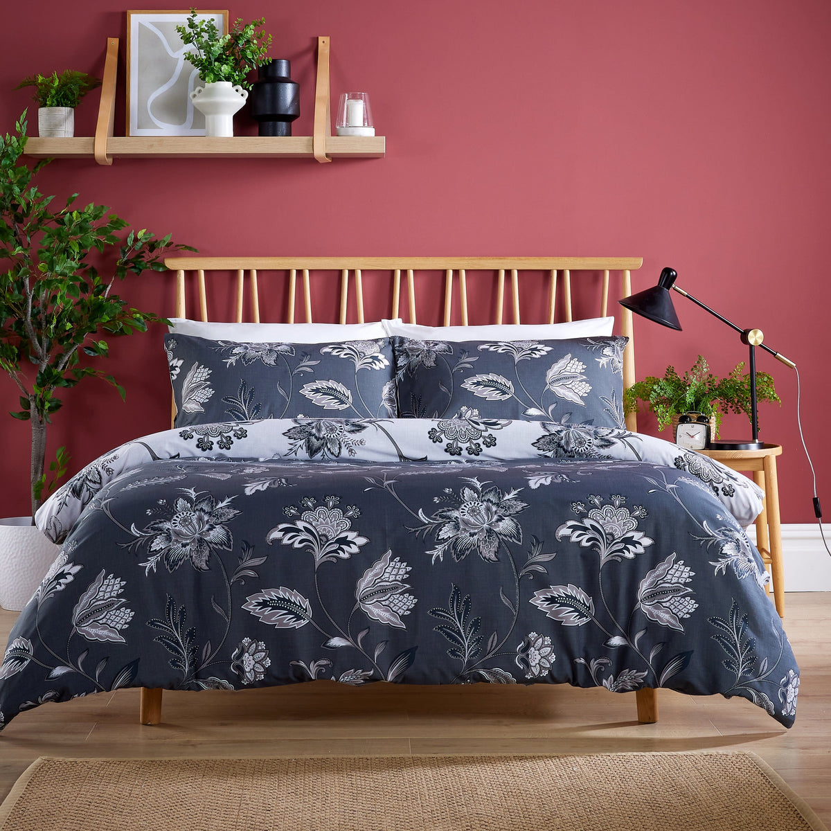 Olivia Rocco Shimla Reversible Duvet Cover & Pillowcase Set – Super So ...